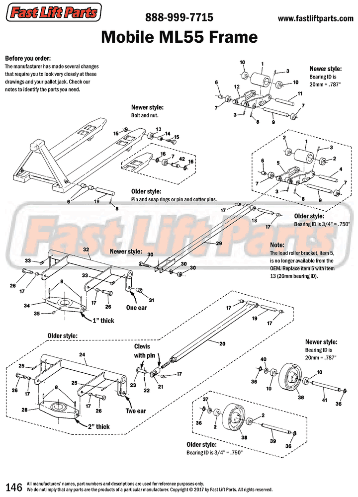 ML55 – Fast Lift Parts